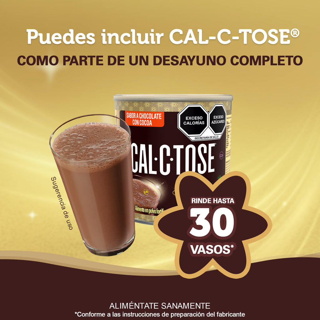 Cal-C-Tose® Chocolate, Lata de 400 grs. – EnfaShop MX