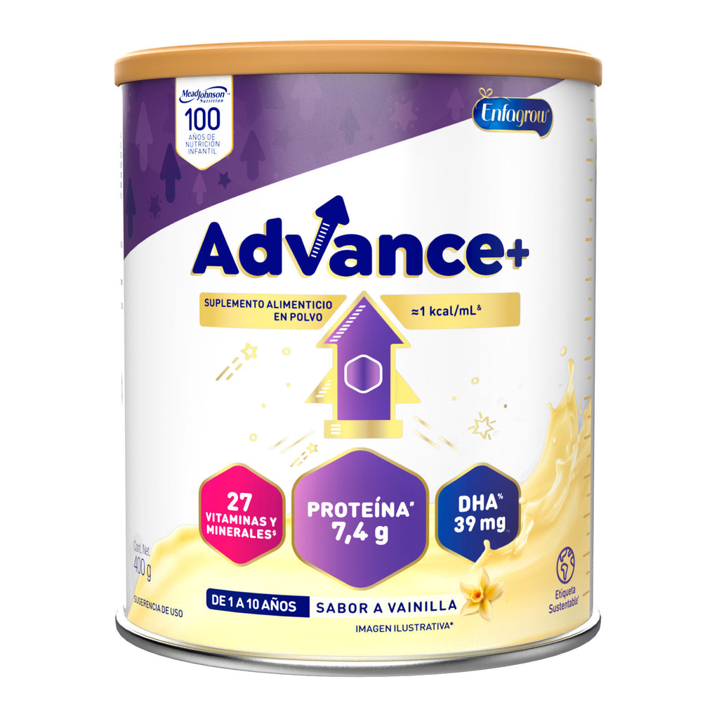 Enfagrow Advance+ Suplemento Alimenticio en Polvo, Lata 400 g – EnfaShop MX