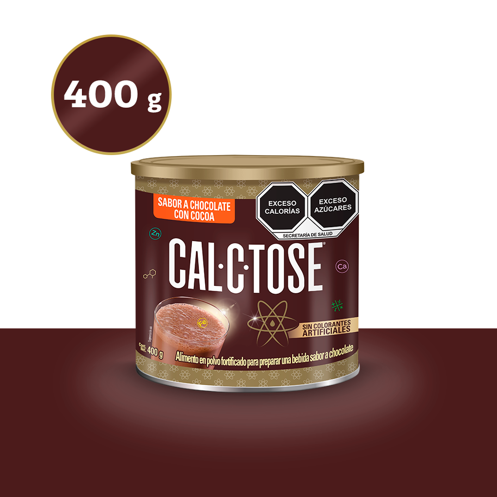 Cal-C-Tose® Chocolate, Lata de 400 grs. – EnfaShop MX